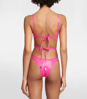 Attico Square Wrap Bikini