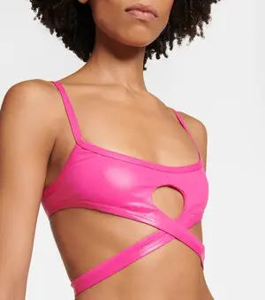 Attico Square Wrap Bikini