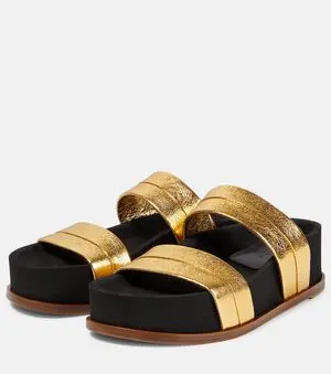 Gabriela Hearst Striker Leather Sandals