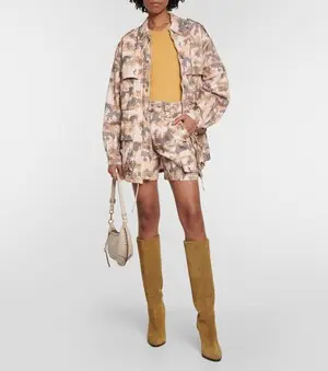 Isabel Marant Étoile Eliano High-rise Denim Shorts
