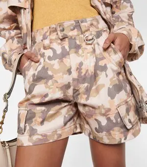 Isabel Marant Étoile Eliano High-rise Denim Shorts
