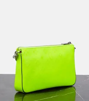 CHRISTIAN LOUBOUTIN Loubila Leather Clutch