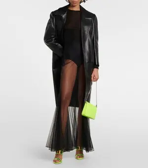 CHRISTIAN LOUBOUTIN Loubila Leather Clutch