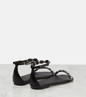 Isabel Marant Étoile Embellished Leather Sandals