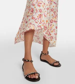 Isabel Marant Étoile Embellished Leather Sandals