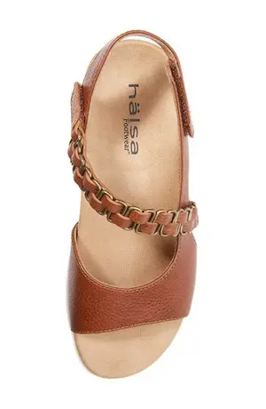 HALSA FOOTWEAR Destiny Sandal - Cognac