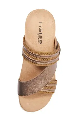 HALSA FOOTWEAR Desiree Sandal - Bronze