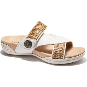HALSA FOOTWEAR Desiree Sandal - White Multi