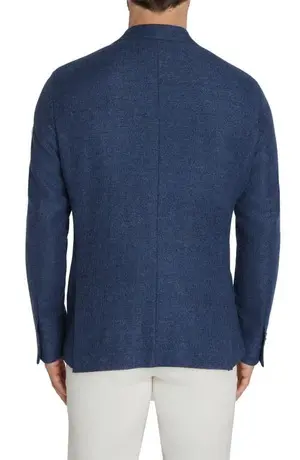 JACK VICTOR Hampton Solid Knit Sport Coat