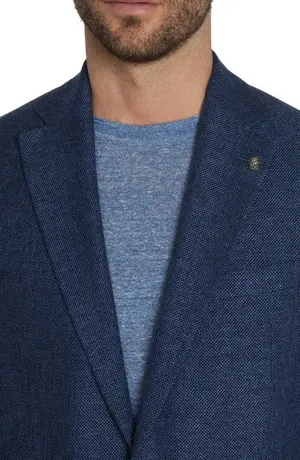 JACK VICTOR Hampton Solid Knit Sport Coat