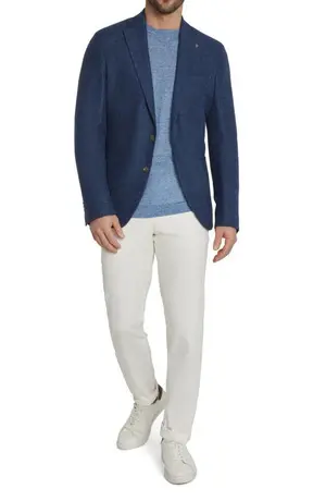 JACK VICTOR Hampton Solid Knit Sport Coat