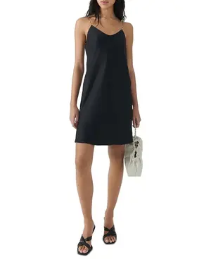 Ba&sh Clem Open Back Mini Slip Dress