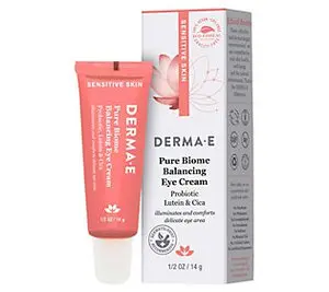 DERMA E Pure Biome Balancing Eye Cream 0.5 Oz - One-color