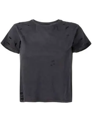 Cynthia Rowley Punch-hole Detailing T-shirt