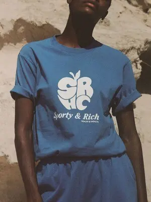 SPORTY & RICH Apple Cotton T-shirt