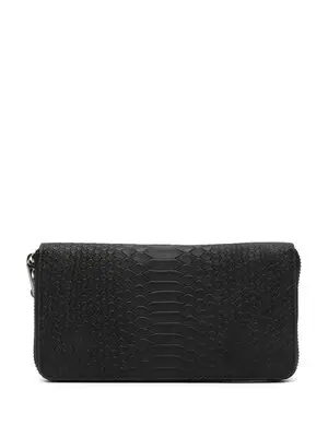 Zadig&Voltaire Crocodile-effect Leather Wallet