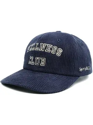 SPORTY & RICH Sporty & Rich Wellness Club Corduroy Cap