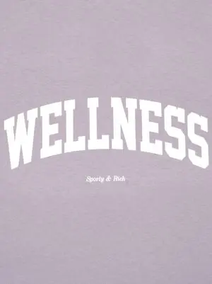 SPORTY & RICH Wellness Cotton Sweatshirt