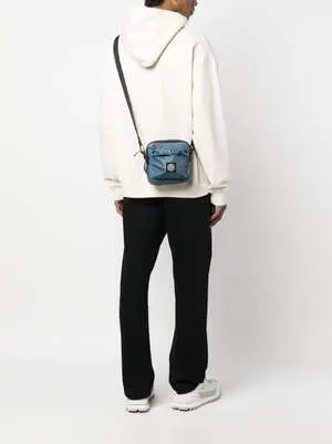 Stone Island 90270 Canvas Messenger Bag