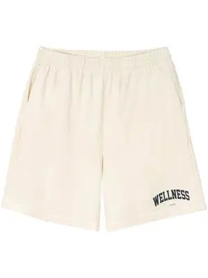SPORTY & RICH Wellness Ivy Short Shorts - White