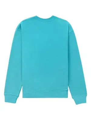 Sporty & Rich Slogan-print Crewneck Sweatshirt - Blue