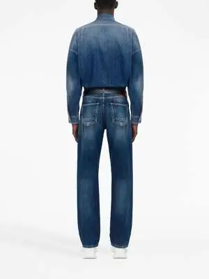 Alexander McQueen Dart-detail Straight-leg Jeans