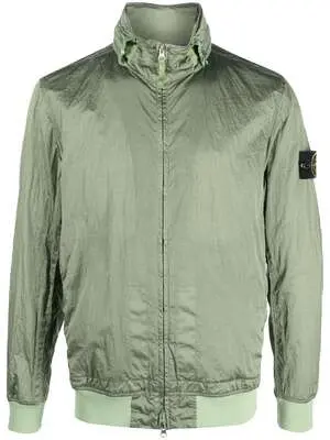 Stone Island 41920 Zip-up Jacket - Green