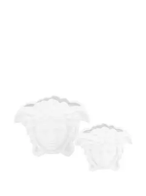 Versace Medusa Grande Porcelain Vase - White