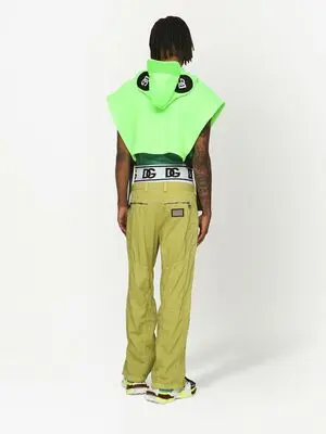 Dolce & Gabbana Zip-detailed Tapered Trousers