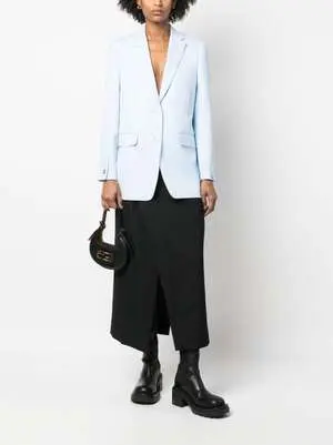 Burberry Single-breasted Wool Blazer