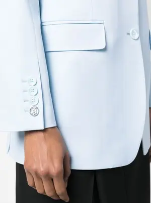 Burberry Single-breasted Wool Blazer