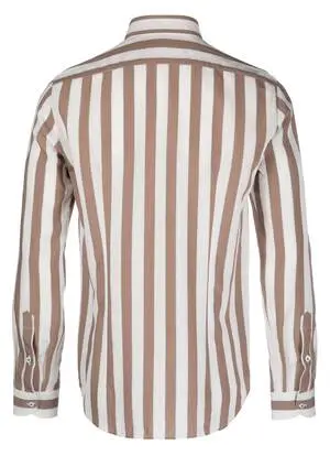 MANUEL RITZ Striped Long-sleeve Shirt