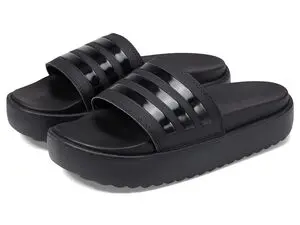 Adidas Adidas Adilette Platform Slides - Black
