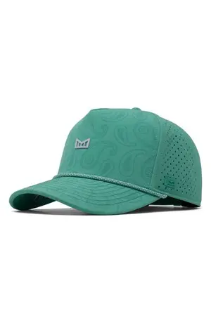 MELIN Odysea Links Hydro Performance Snapback Hat - Neon Aqua