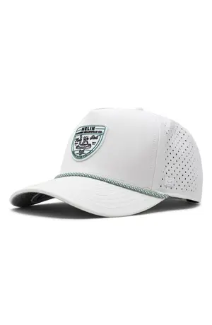 MELIN Odysea Links Hydro Performance Snapback Hat White/ Fairway