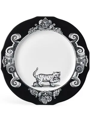 Gucci Cat Charger Plate - Black