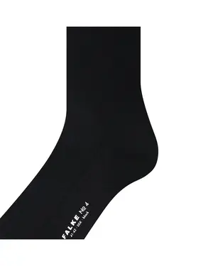 Falke No. 4 Silk And Nylon Dress Socks - Black