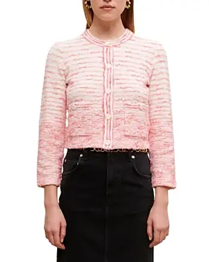 Maje Mexico Knit Cardigan Sweater