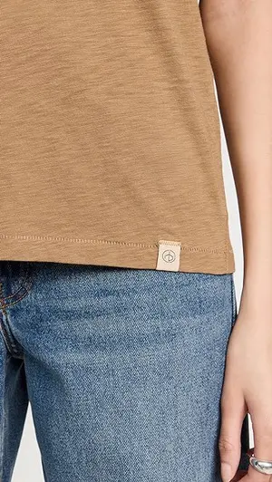 Rag & Bone The Slub Tee - Khaki