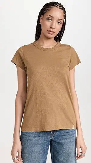 Rag & Bone The Slub Tee - Khaki