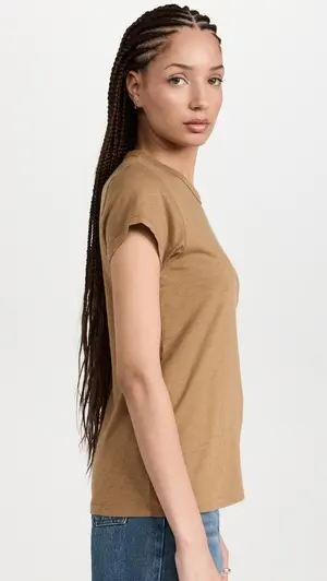 Rag & Bone The Slub Tee - Khaki