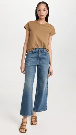 Rag & Bone The Slub Tee - Khaki