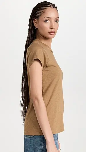 Rag & Bone The Slub Tee - Khaki