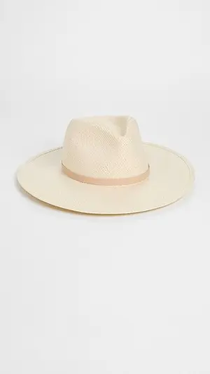 Janessa Leoné Sherman Straw Panama Hat - Natural