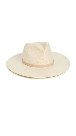 Janessa Leoné Sherman Straw Panama Hat - Natural