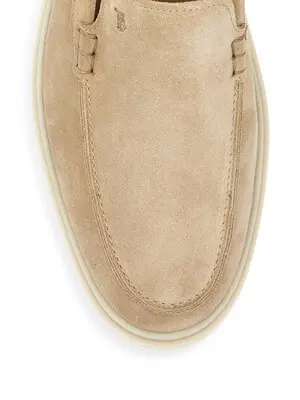 TOD'S Pantofola Ibrido Estivo Loafers - Naturale Chiaro