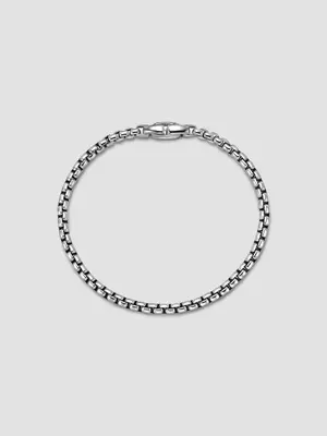David Yurman Box Chain Bracelet - Silver