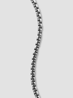 David Yurman Box Chain Bracelet - Silver