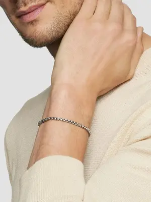 David Yurman Box Chain Bracelet - Silver