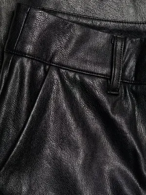 Commando Cropped Faux Leather Pants